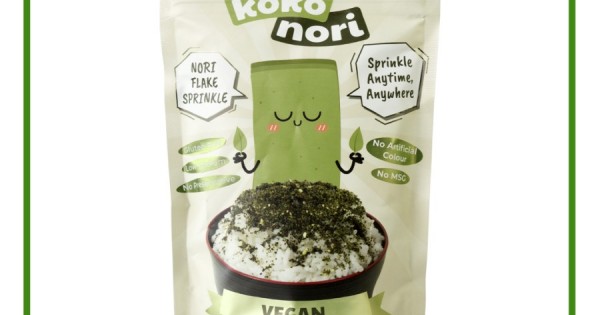 KOKOBI Koko Nori Abon Rumput Laut Tabur No MSG, Tanpa Pengawet 40gr - VEGAN