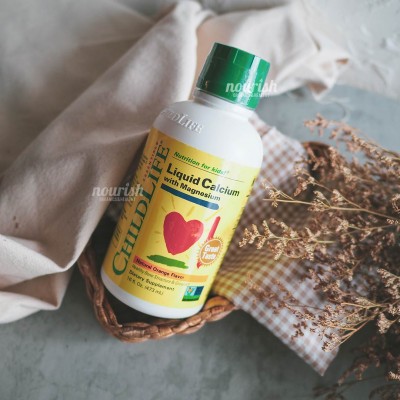 ChildLife, Essentials, Liquid Calcium with Magnesium, Natural Orange ...