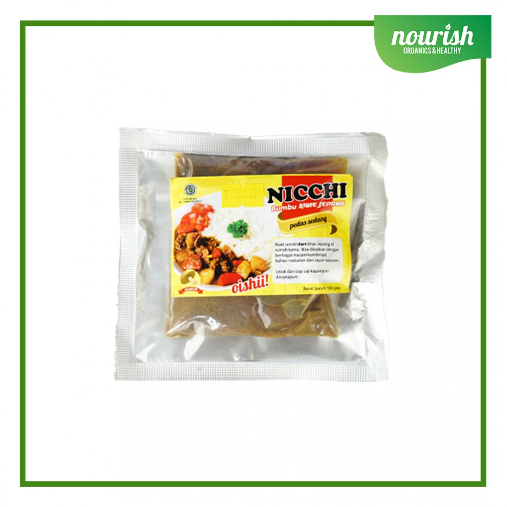 NICCHI Kare Jepang / Kari Jepang / Japanese Curry Paste , HALAL 100g ...