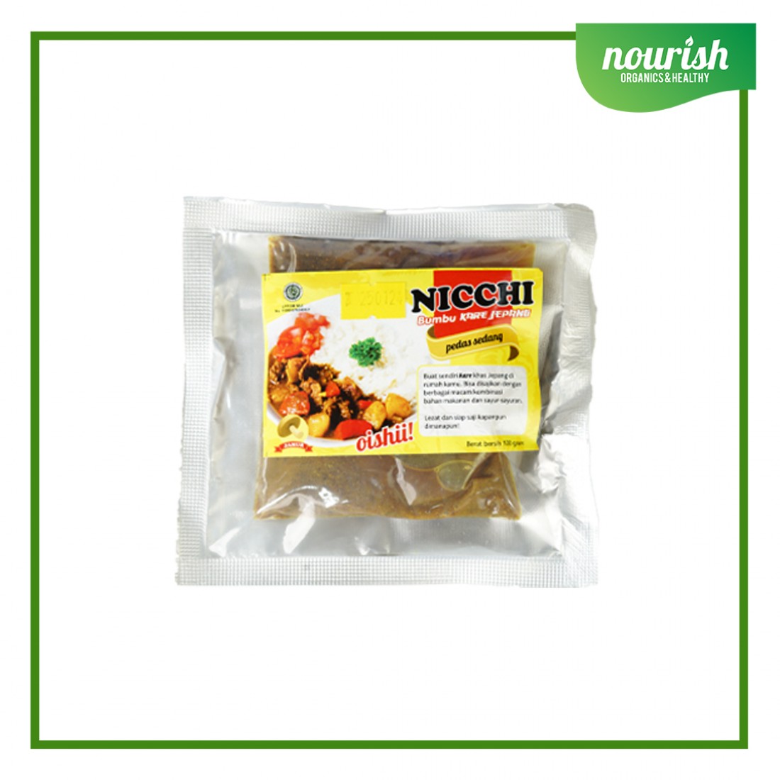 NICCHI Kare Jepang / Kari Jepang / Japanese Curry Paste , HALAL 100g ...