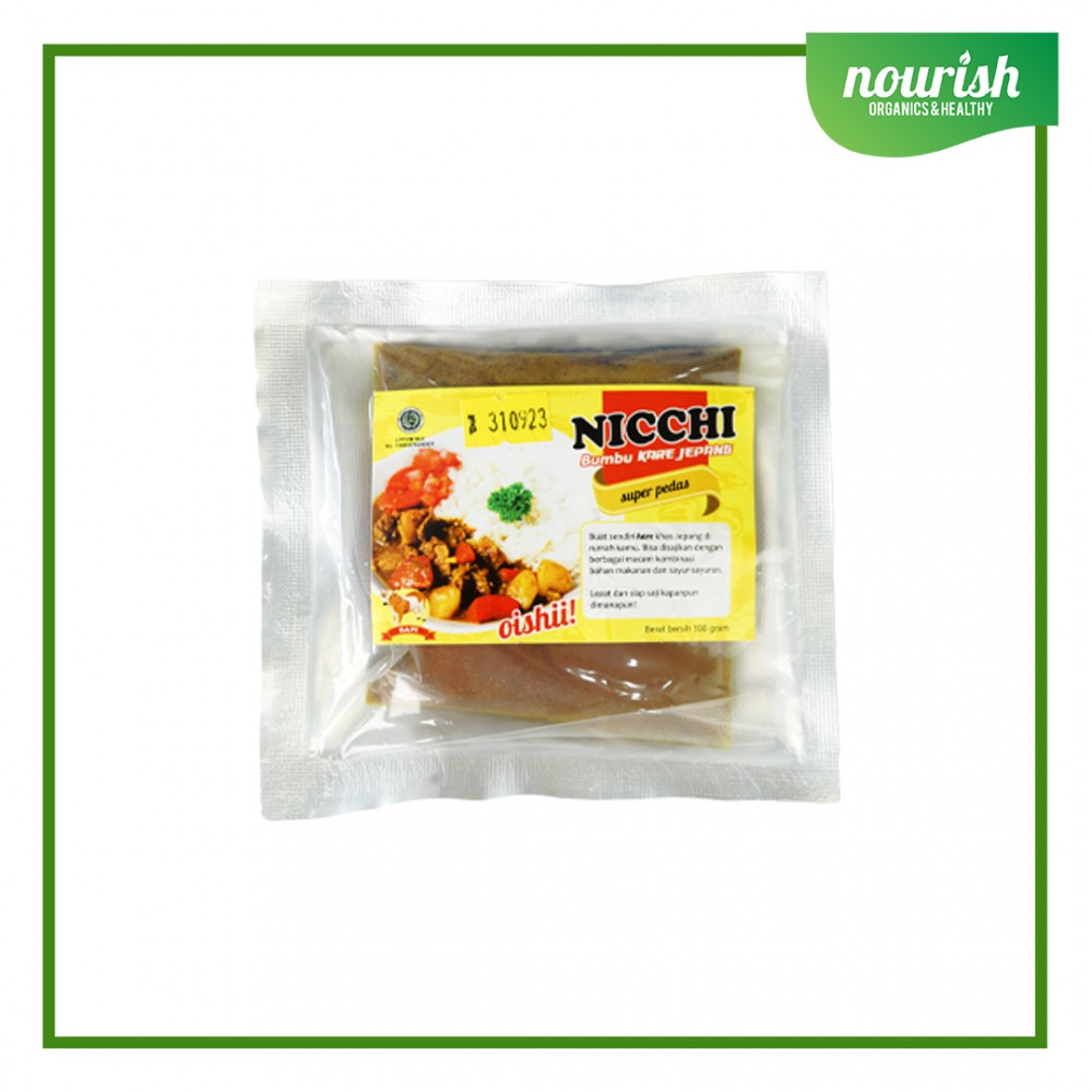 NICCHI Kare Jepang / Kari Jepang / Japanese Curry Paste , HALAL 100g ...