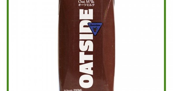 Oatside Oat Milk With Straw ( SEDOTAN ) 200 Ml - Chocolate