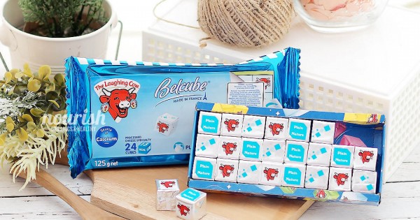 Belcube Plain Baby Cheese 24 Cube / Keju MPASI